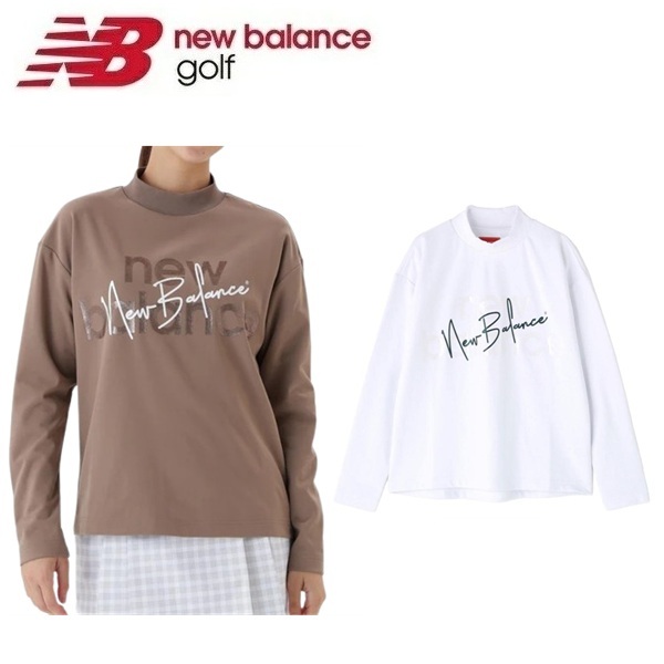 ニューバランス ゴルフ レディース 長袖 モックネック プルオーバー New Balance Golf 012-5267504 2025年秋冬モデル
