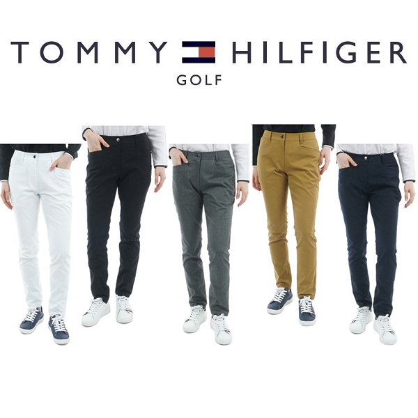 トミーヒルフィガー ゴルフレディース ストレッチツイル ロングパンツ    THLA568 2025年秋冬モデル