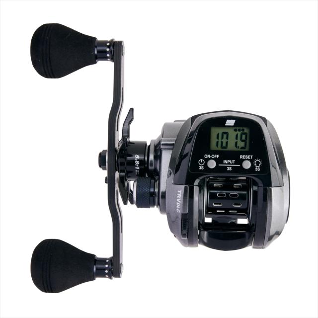 アブガルシア デジタルカウンター付リールTRV DLC-L 左ハンドル(abu-005501)｜タイラバ 鯛カブラ マダイ 船 カワハギ イカメタル メバル アジ ライトゲーム 釣具 両軸リール フライデー 遠里 リール 船釣りおり釣具 フィッシングツール 釣具 釣り具 つり具 つり 釣り 海