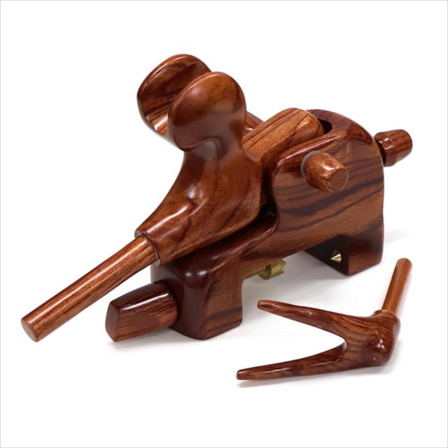 ダイシン 勇志 大砲万力 カリン 左右兼用 (中)(daishin-735303)｜ヘラブナ へらぶな 用品 万力