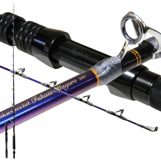 Gokuspe フカセマグロ専用竿 Gokuspecial ふかせマグロ220 (goku-961598)｜マグロ 大型マグロ キハダマグロ クロマグロ マグロフカセ フカセ釣り マグロ竿 マグロロッド 大物竿 ゴクスぺ グラスソリッド