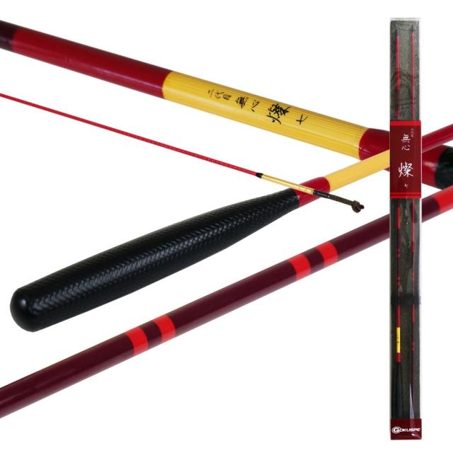 ピュアテック へら竿 二代目 無心 燦 7尺(goku-962427)｜へら へらぶな ヘラ ヘラブナ 池 フナ 鮒 さお サオ 竿 つり 釣り 釣具 道具 おり 遠里 管理釣り場 乗っ込み ダム 野池 セット釣り 底釣り 大助 並継 宙釣り 短竿