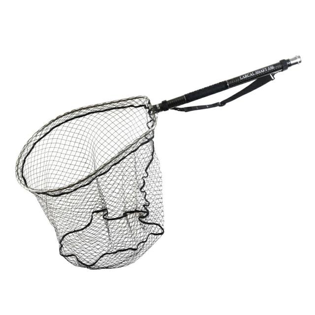 おり釣具 カーボン玉の柄 ラーカルシャフト 5.5M ランディングネット サイズＬ 2点セット(netset-029)｜オカッパリ ランディング ポール ロング シャフト 柄 ギャフ 磯玉 チヌ グレ シーバス スズキ イカ エギング 磯 波止 海 釣り