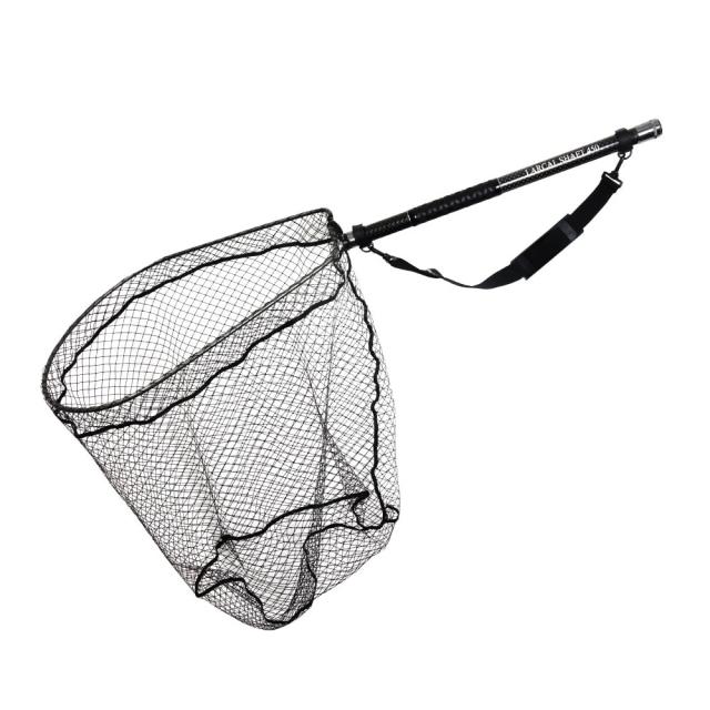 おり釣具 カーボン玉の柄 ラーカルシャフト 4.5M ランディングネット サイズＬ 2点セット (netset-031)｜オカッパリ ランディング ポール ロング シャフト 柄 ギャフ 磯玉 チヌ グレ シーバス スズキ イカ エギング 磯 波止 海 釣り