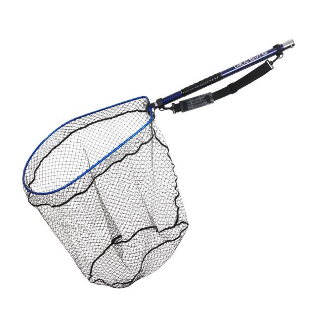 おり釣具 カーボン玉の柄 ラーカルシャフト 4.0M ランディングネット サイズＬ 2点セット (netset-032)｜オカッパリ ランディング ポール ロング シャフト 柄 ギャフ 磯玉 チヌ グレ シーバス スズキ イカ エギング 磯 波止 海 釣り
