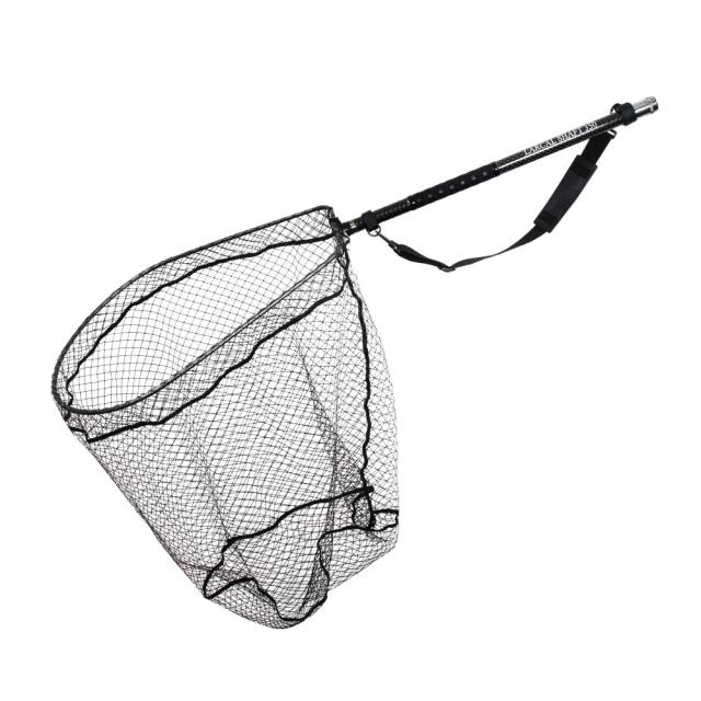 おり釣具 カーボン玉の柄 ラーカルシャフト 3.5M ランディングネット サイズM 2点セット (netset-039)｜オカッパリ ランディング ポール ロング シャフト 柄 ギャフ 磯玉 チヌ グレ シーバス スズキ イカ エギング 磯 波止 海 釣り