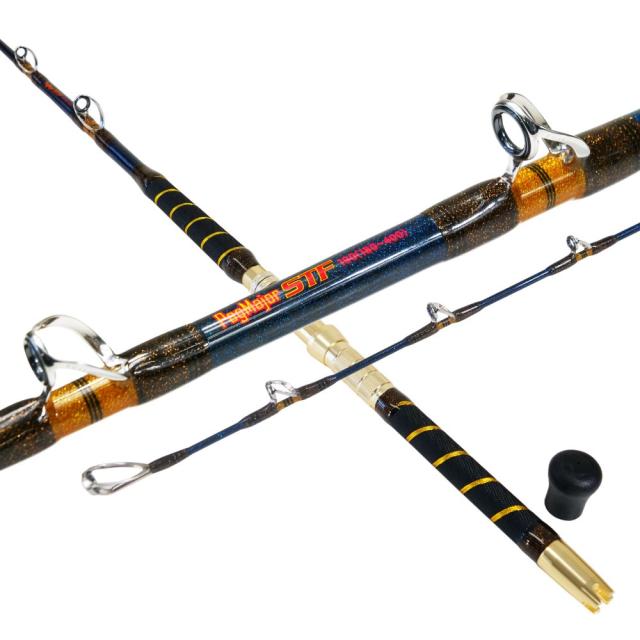 おり釣具 リアルワンピーススタンディングロッド パグマイヨ STF190(180-400)(ori-783415)｜竿 釣り竿 大物 大物竿 クエ キハダマグロ カンパチ ヒラマサ 総糸巻 ワンピース アルミシート 大型魚 ゴクスぺ おり釣具