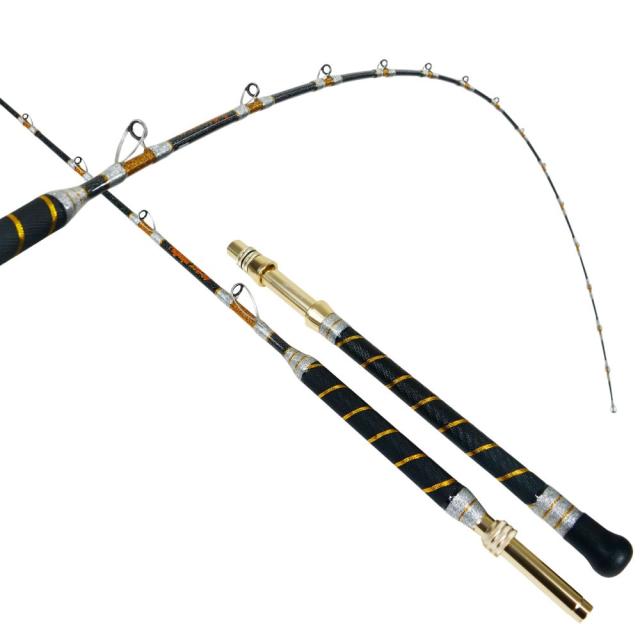 おり釣具 グラスソリッド総糸巻船竿 超軟調真鯛 パグマイヨ 250-60号(ori-783422)｜竿 釣り竿 軟調竿 アルミリールシート LCガイド マダイ コマセマダイ 置き竿 おり釣具