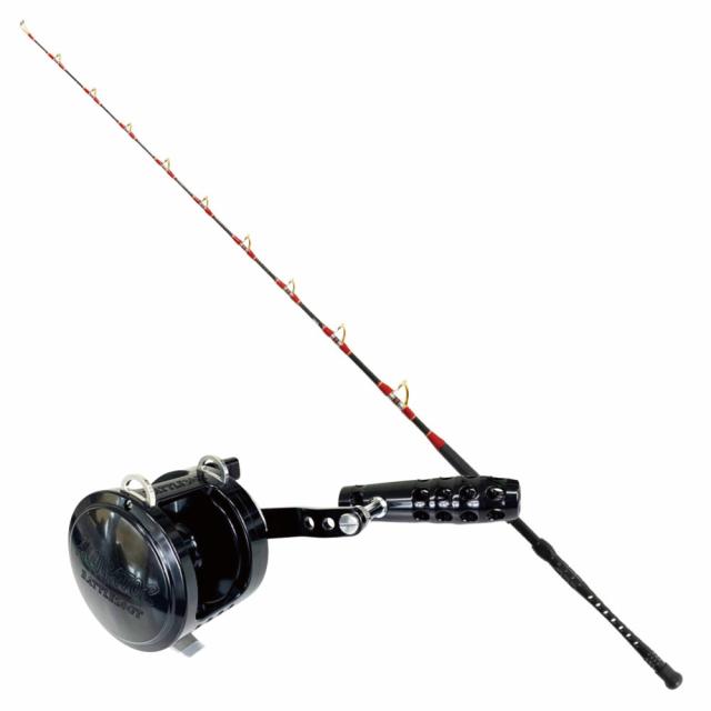 ゴクスペ 極スタンディング170＆アリゲーター技研 バトル20GT（ブラック）スタンディングセット(ori-funeset588)｜ロッド リアルワンピース クエ キハダ カンパチ 相模湾 アルミバット 総糸巻 釣り お買い得品