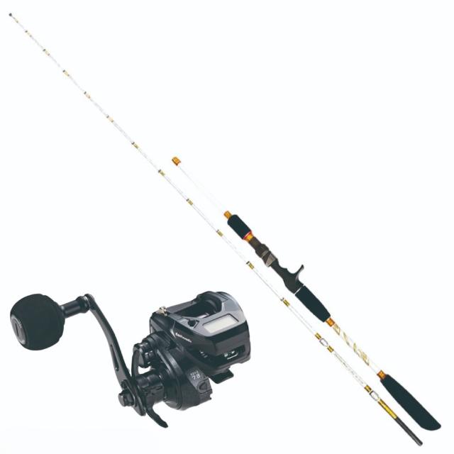 シャローネクスト小船 195(30〜80号) ＆ ヴィレイヤーDG 100HG-PH/R 右巻き 船釣りセット (ori-funeset637)｜船釣り 船 船釣り 釣り 船小物 キス マダイ 根魚 青物 船サビキ アジ イカ 船五目 イサキ タチウオ カウンター付きリール