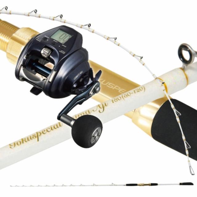 ゴクスペシマアジ180電動セット ゴクスペシャル シマアジ 180(50-120号) + レオブリッツ 400J (ori-funeset688)｜Gokuspe シマアジ専用竿 シマアジ釣り 船釣り 遠征五目 ワラサ ヒラマサ 電動リール
