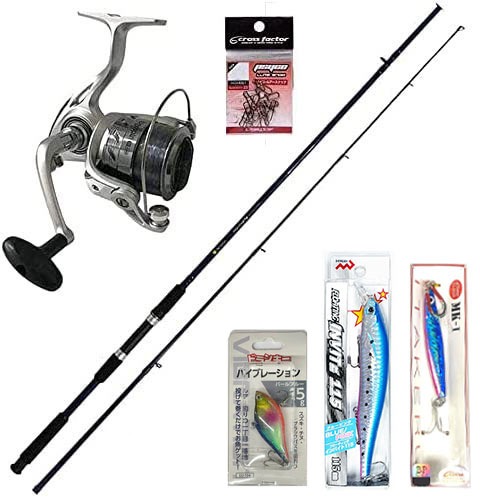 釣り場に直行 シーバス 入門 セット (seabassset-010)｜シーバス セット ロッド リール シーバスロッド セット 鱸 スズキ シーバス セット 入門 ビギナー 初心者 ソルトウォーター