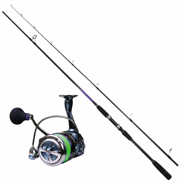 おり釣り具オリジナルショアジギセット 吉樹SHOREJIGING 962MH＆ YOSHIKI XE5000 3号200m付(shorejiggiset-81)｜ 青物 ブリ ヒラマサ ハマチ ワラサ サワラ ショアジギング 防波堤