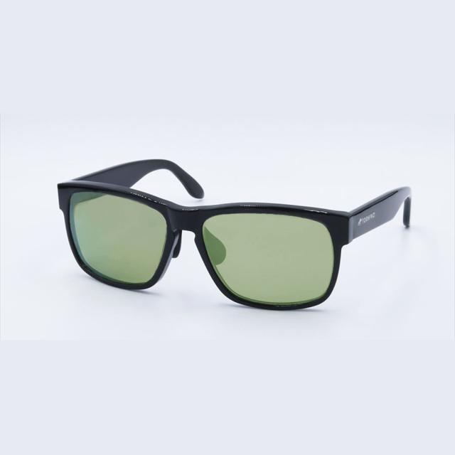 TORHINO(トライノ) NYOKA(ニョカ) ブラック/ライトグリーン(torh-790539）｜サングラス　偏光
