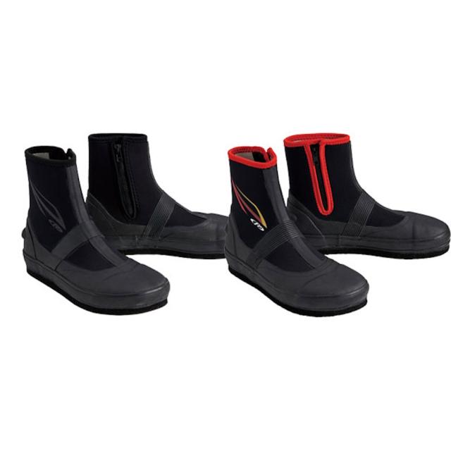 エクセル FP-5780 鮎タビ 中割 フェルトソール ブラック/レッド(xsell-fp5780)｜鮎釣り 鮎用靴 あゆタビ