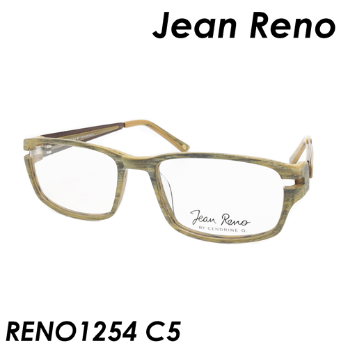 Jean Reno(ジャン・レノ) メガネ　RENO1254 col.C5（イエローオーカー） 53ｍｍ