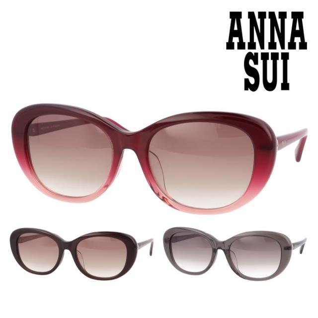 ANNA SUI アナスイ サングラス 61-0007 01/02/03 56mm 紫外線 UVカット 3color