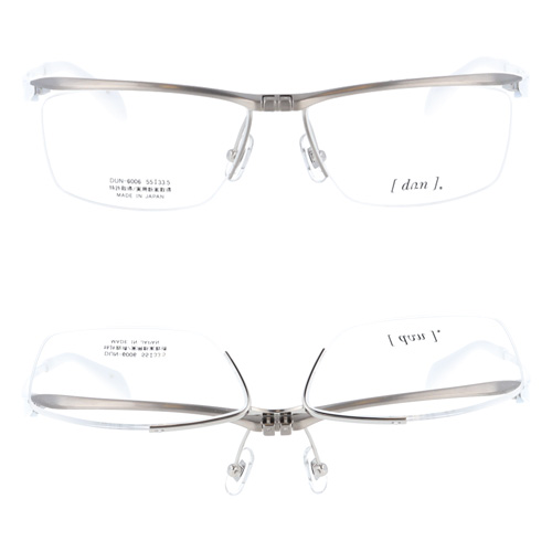 dun ドゥアン 跳ね上げメガネ DUN-6006 col.3/4/5/15/17/27 55mm 日本 鯖江製 6color