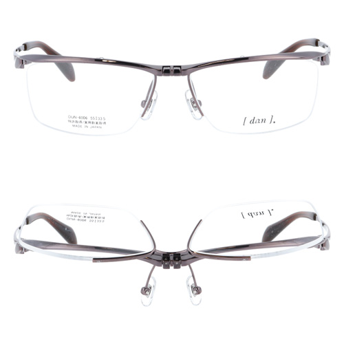 dun ドゥアン 跳ね上げメガネ DUN-6006 col.3/4/5/15/17/27 55mm 日本 鯖江製 6color