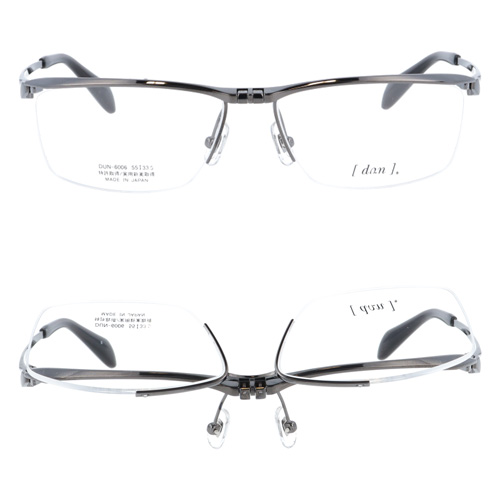 dun ドゥアン 跳ね上げメガネ DUN-6006 col.3/4/5/15/17/27 55mm 日本 鯖江製 6color