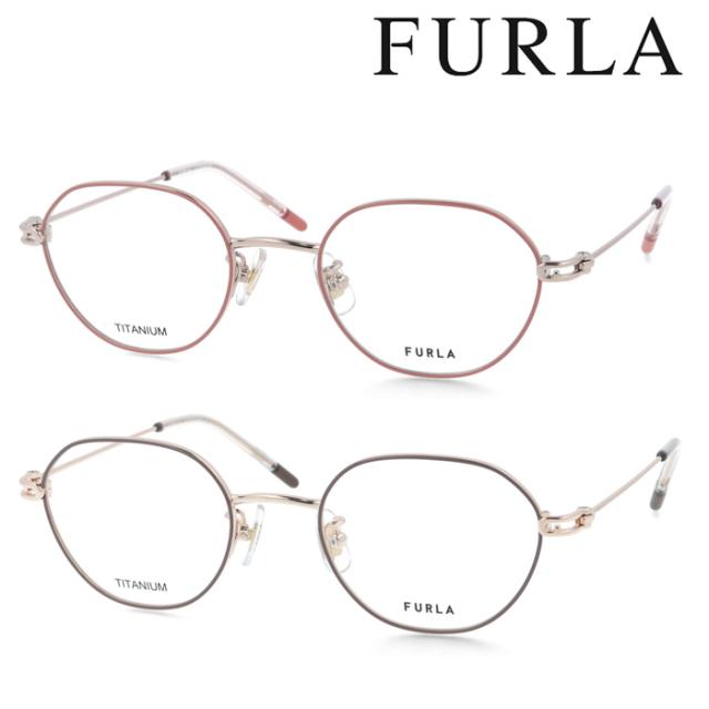 FURLA フルラ メガネ VFUA85J col.08NE/0594 47mm 2color