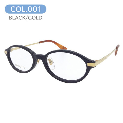 GUCCI グッチ メガネ GG1058OJ col.001/002/003 51mm 正規販売認定店 日本製 レンズ付き レンズセット 調光/薄型非球面クリアレンズセット 度なし/度あり 3color