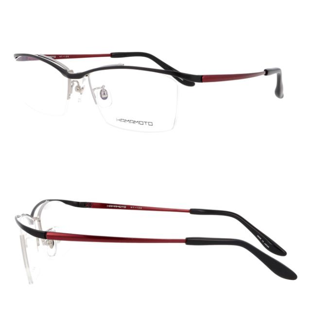 HAMAMOTO ハマモト メガネ HT-135 C-1/2/3/4 57mm 日本製 チタン 4color 鯖江