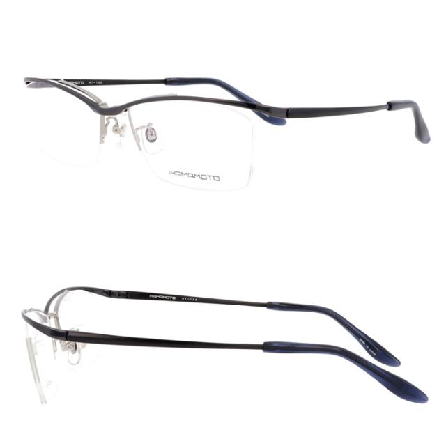 HAMAMOTO ハマモト メガネ HT-135 C-1/2/3/4 57mm 日本製 チタン 4color 鯖江