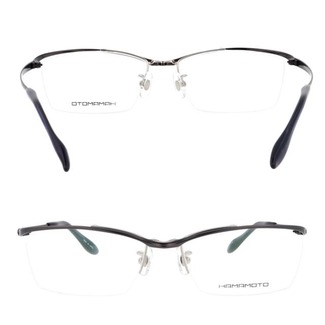 HAMAMOTO ハマモト メガネ HT-135 C-1/2/3/4 57mm 日本製 チタン 4color 鯖江