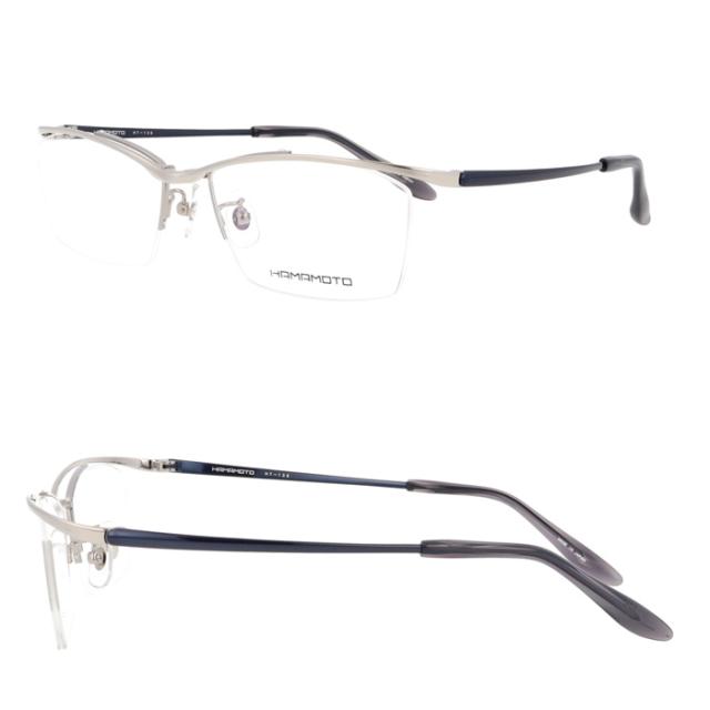 HAMAMOTO ハマモト メガネ HT-135 C-1/2/3/4 57mm 日本製 チタン 4color 鯖江