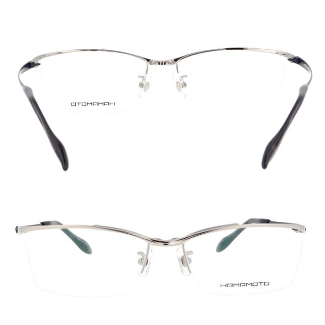 HAMAMOTO ハマモト メガネ HT-135 C-1/2/3/4 57mm 日本製 チタン 4color 鯖江