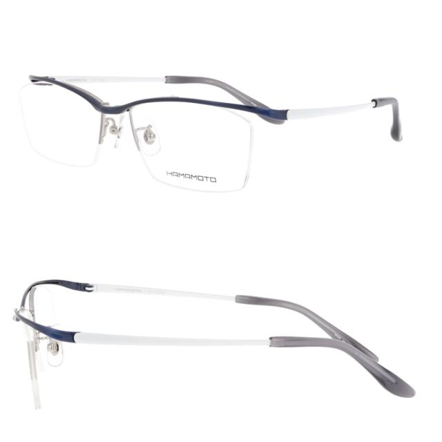 HAMAMOTO ハマモト メガネ HT-135 C-1/2/3/4 57mm 日本製 チタン 4color 鯖江