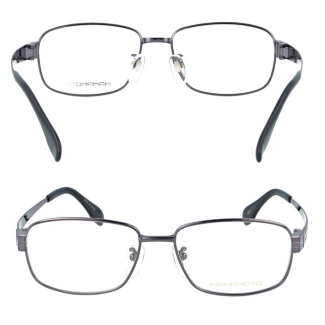 HAMAMOTO ハマモト メガネ HT-135 C-1/2/3/4 57mm 日本製 チタン 4color 鯖江