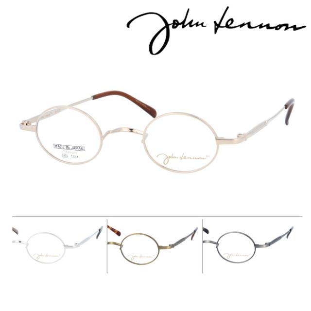 John Lennon ジョンレノン メガネ JL-1123 col.1/2/3/4 40mm 日本製 TITANIUM 丸メガネ 4color