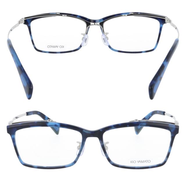 KIO YAMATO キオヤマト 跳ね上げ メガネ KT-505J col.01/02/03 55mm 日本製 鯖江 3color