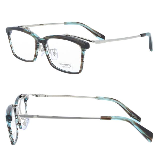 KIO YAMATO キオヤマト 跳ね上げ メガネ KT-505J col.01/02/03 55mm 日本製 鯖江 3color
