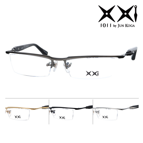1011 by JUN KOGA メガネ Andrei.C 072Special/89Special/195Special/1010Special 55mm 1011 Classica イチゼロイチイチ クラシカ レスザンヒューマン 4color