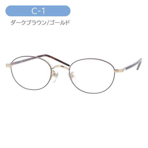 eits エイチ メガネ H-1189 C-1/4 48mm 日本製 HAMAMOTO ハマモト 2color