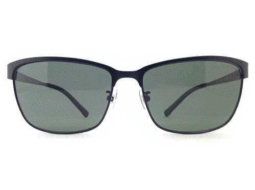 TUMI(トゥミ) TUMI 11-0005 3 ブラックマット (レンズ) 偏光グリーンスモーク 61□16-142