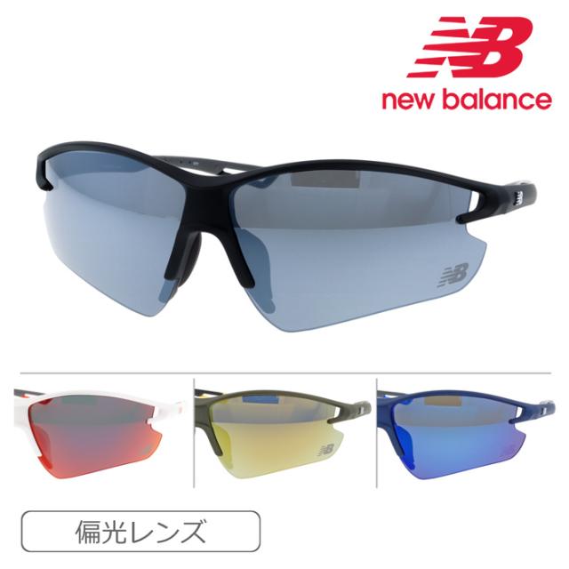 new balance ニューバランス 偏光サングラス NB08113 C01P/C02P/C04P/C06P 73mm ミラー スポーツ 4color