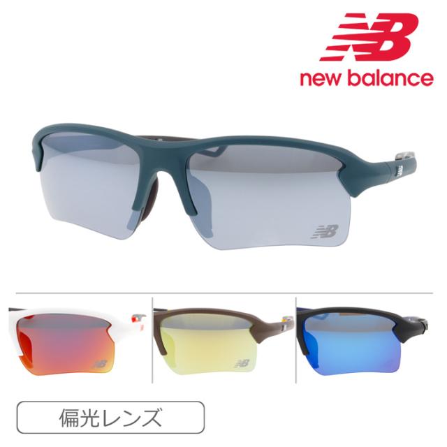 new balance ニューバランス 偏光サングラス NB08114 C02P/C04P/C05P/C06P 62mm ミラー スポーツ 4color