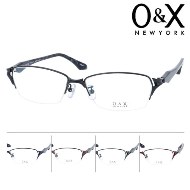 O&X NEW YORK オーアンドエックス メガネ OT-8071J col.01/02/03/04/05 48mm 日本製 鯖江 チタニウム 5color