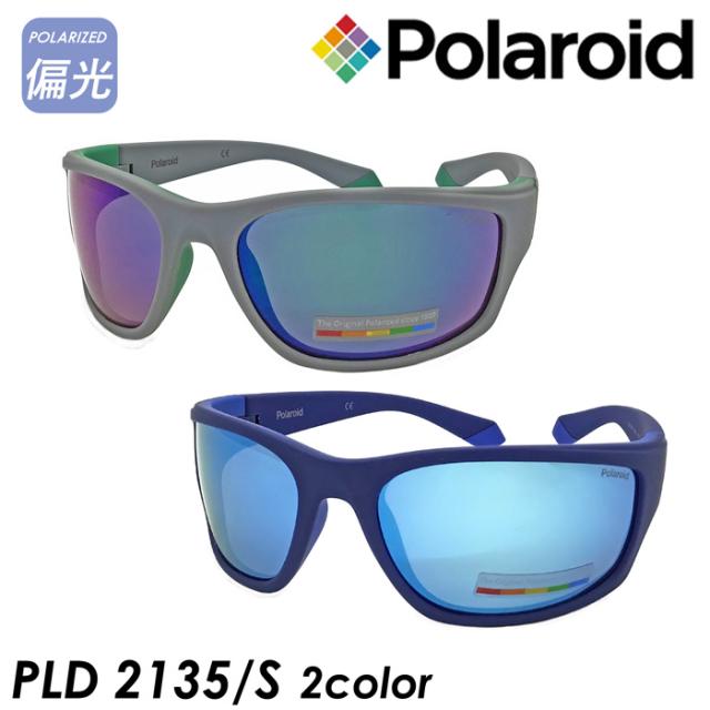 Polaroid ポラロイド 偏光サングラス PLD2135/S col.3U5/ZX9 64mm UVカット 偏光レンズ ミラー 2color