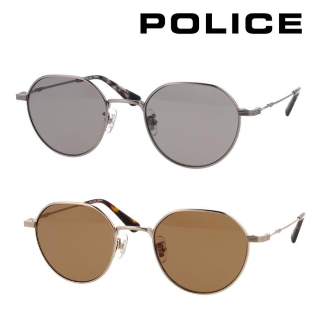 POLICE ポリス サングラス HIGHWAY SPLQ08J col.0S3M/0K3W 49mm 紫外線 UVカット チタニウム 2025年 2color