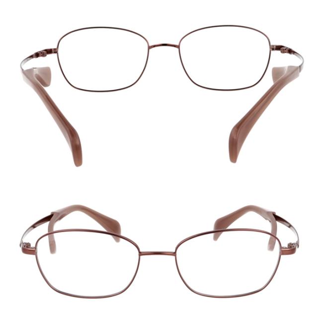 Choco See ちょこシー 鼻に跡がつかない メガネ FG24520 col.BK/BR/GD/