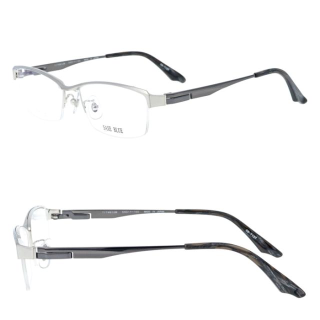 SAXE BLUE ザックスブルー メガネ SB-7137 col.1/2/3/4 55mm 日本製 TITANIUM MADE IN JAPAN 4color