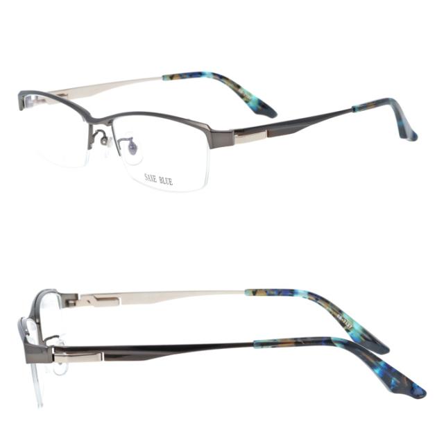 SAXE BLUE ザックスブルー メガネ SB-7137 col.1/2/3/4 55mm 日本製 TITANIUM MADE IN JAPAN 4color