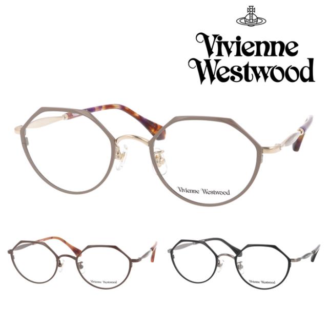 Vivienne Westwood  ヴィヴィアンウエストウッド  メガネ 40-0025 C01/02/03 49mm