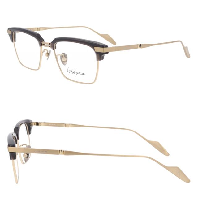 YOHJI YAMAMOTO ヨウジヤマモト メガネ 19-0088 col.1/2/3 52mm チタン Titanium 日本製 3color