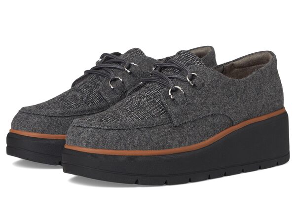 ドクター・ショール レディース オックスフォード シューズ Nice Day Max Oxford Charcoal Woolの通販はau ...